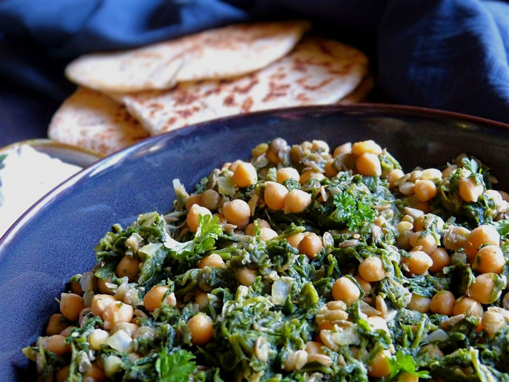 Green Stew (vegan) - gingerandthyme.de